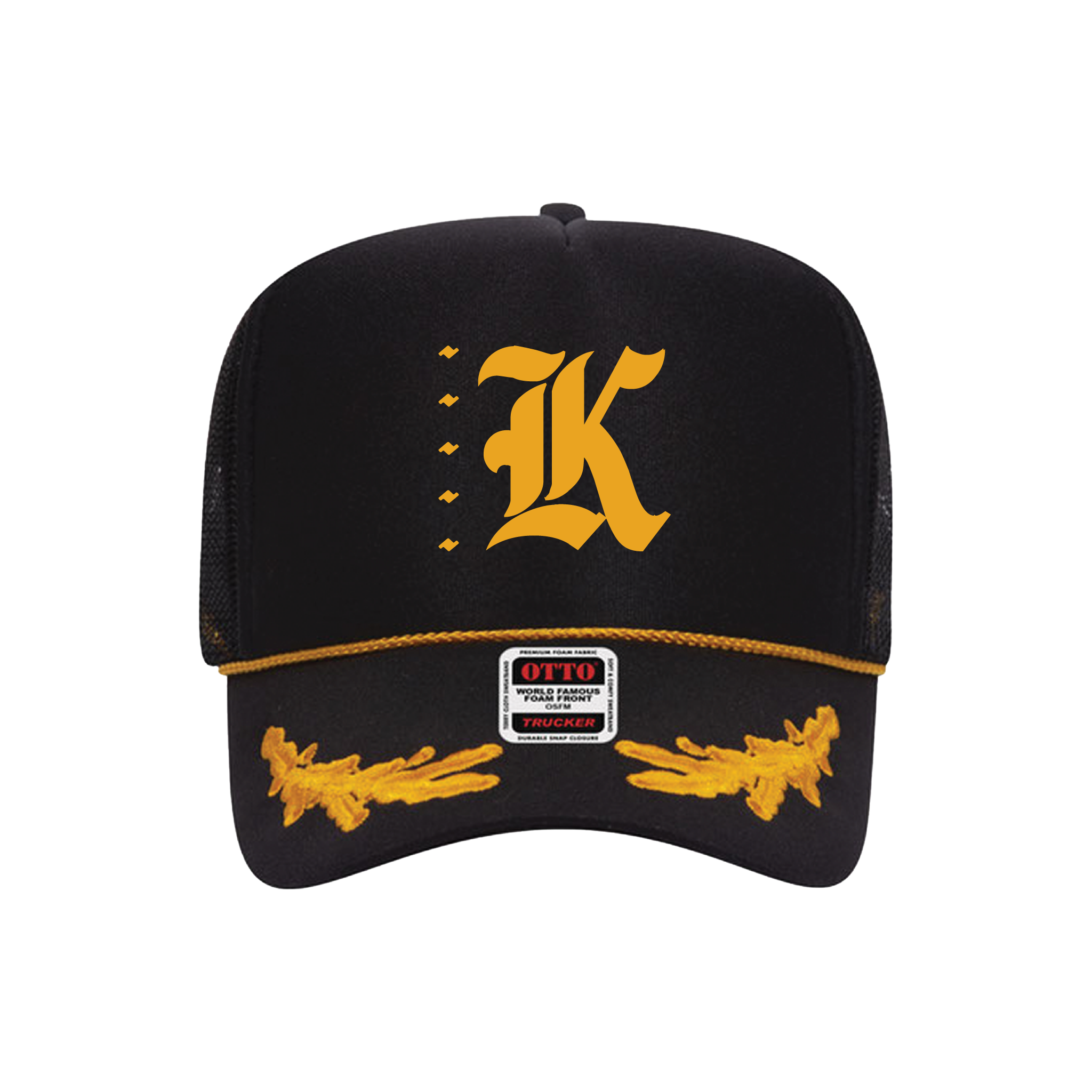 Gold K Captain Hat – The Katinas